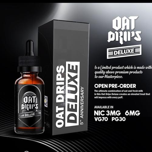 Jual Oat Drips Deluxe 60ML by JVS x Steam Queen / Liquid OD Oat Drips ...