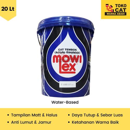 Promo Cat Tembok Mowilex Interior 20 Liter Warna E100 / E200 / E108 ...