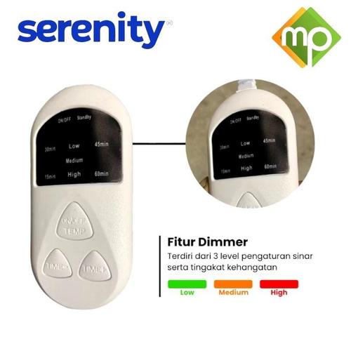 Jual Lampu Terapi Infrared Serenity IR-20 Serenity Lampu Terapi ...