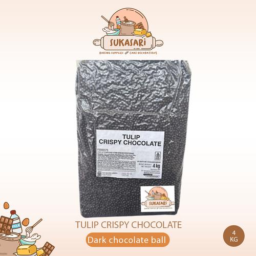 Jual Tulip Crispy Chocolate 4kg Dark chocolate ball coklat cokelat ...