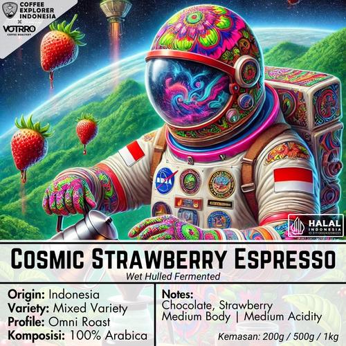 Jual Biji Kopi Bubuk Espresso Arabika Cosmic Strawberry - Single Origin ...