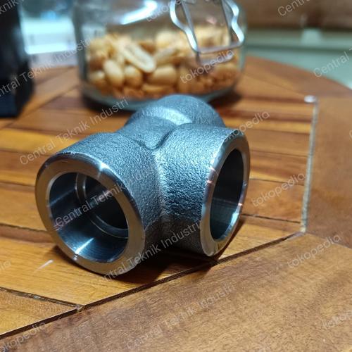 Jual Tee Besi 3" inch Carbon Steel Class 3000 Koneksi Socket Weld ...