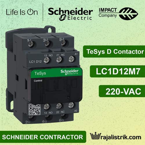 Jual SCHNEIDER CONTACTOR LC1D12M7 220VAC - Kota Medan - Rajalistrik ...