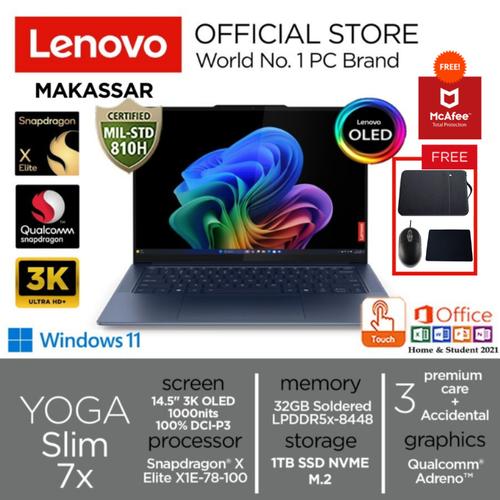 Promo Lenovo Yoga Slim 7X Snapdragon X Elite 1TB SSD 32GB Qualcomm ...