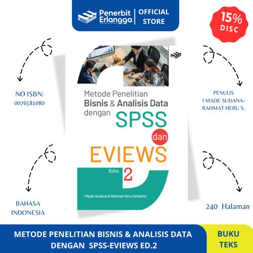 Jual METODE PENELITIAN BISNIS & ANALISIS DATA DG SPSS-EVIEWS ED.2 - Jakarta Timur - Penerbit ...