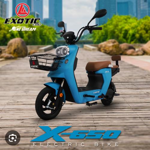 Jual SEPEDA LISTRIK NEW EXOTIC X650 GARANSI RESMI, LANGSUNG KIRIM ...