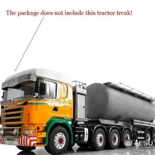 Jual 114 LESU 20 Kaki Semi Trailer RC Truk Traktor Tangki Minyak Logam ...