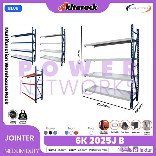 Jual RACK GUDANG BESI Serba guna 600KG 2,5 METER P2 METER RACK GUDANG ...