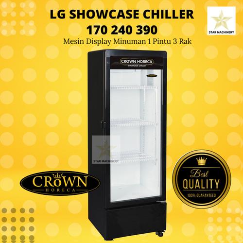 Promo Crown Display Showcase Chiller LG-170 & LG-240 - Mesin Display ...