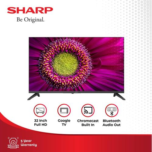Promo Sharp LED Digital TV 32 Inch 2T-C32GH3000i / 2K Google TV ...