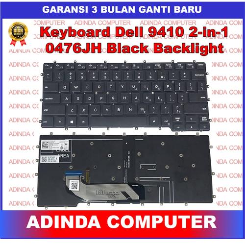 Jual Keyboard Dell Latitude 9410 2-in-1 7400 2-in-1 HUA01 476JH 0476JH ...