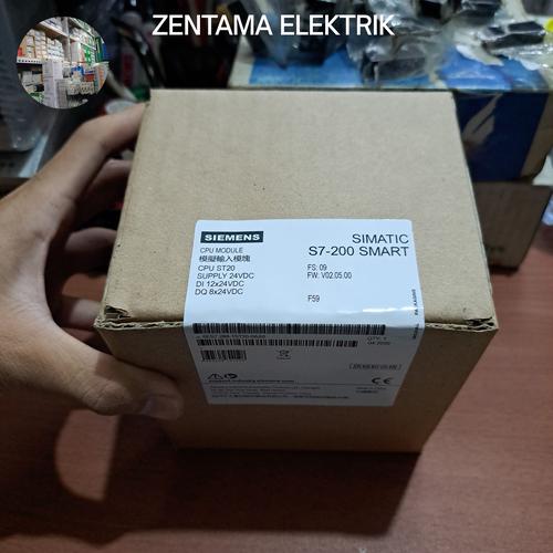 Jual SIMATIC S7-200 SMART CPU ST20 SIEMENS 6ES7 288-1ST20-0AA0 24VDC - Kota Bandung - ZENTAMA ...