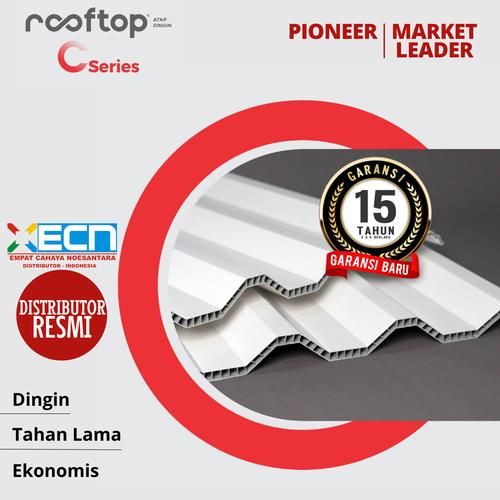 Jual ATAP DINGIN UPVC ROOFTOP TIPE C-SERIES - BAWAH PUTIH - Kota ...