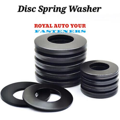 Jual DISC SPRING WASHER M6 RING CEMBUNG - RING MANGKOK HITAM M 6 ...