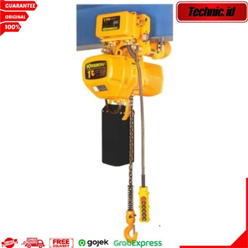 Jual Krisbow Elektrik Chain Blok 2 Ton Heavy Duty 6 Meter Katrol Alat ...