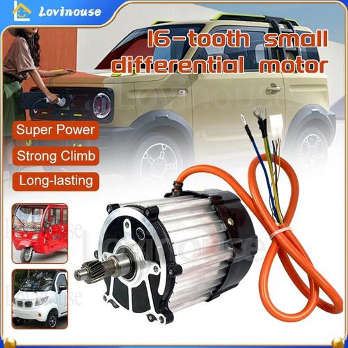 Jual Dinamo Motor Listrik DC 48V/60V 1000W/1500W 3300Rpm Becak Listrik ...