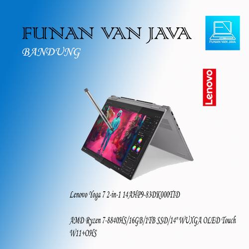 Jual Lenovo Yoga 7 2-in-1 14AHP9-83DK000TID /Ryzen 7-8840HS/16GB/1TB ...