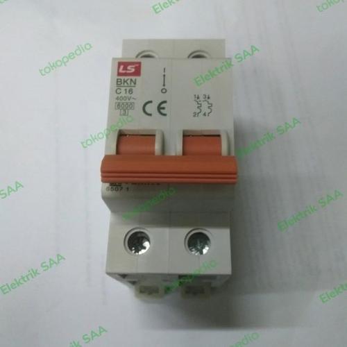 Jual MCB LS BKN 2 PHASE 6KA 16A (AMPER) TP BARU TERBARU - Kota Tangerang Selatan - Mekaniktr ...