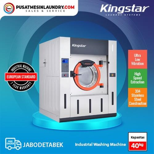Jual Kingstar Standard Washer Extractor 40 Kg, Mesin Cuci Hotel, Rumah ...