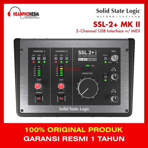 Jual Solid State Logic SSL 2+ SSL 2 Plus MKII MK2 - 2 In 4 Out USB ...