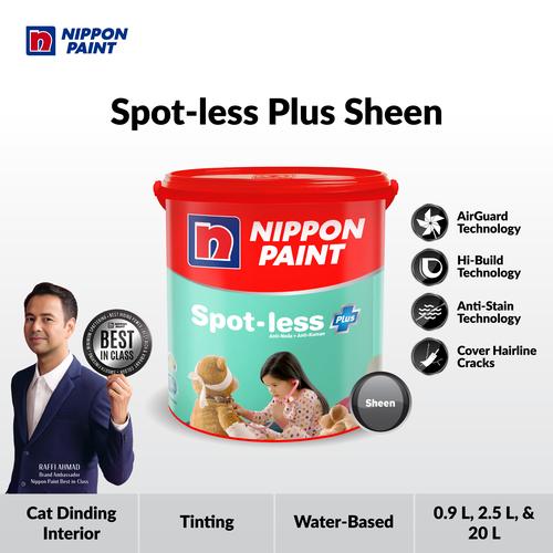 Jual NIPPON SPOT-LESS PLUS SHEEN TINTING - 0.9L - CAT ULTRA PREMIUM ...