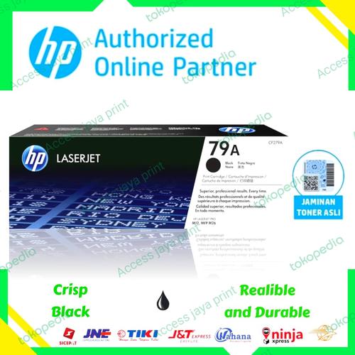 Jual Toner Hp 79A Black Original Cartridge Laserjet CF279A - Jakarta ...