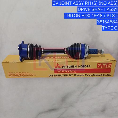 Jual CV JOINT ASSY - DRIVE SHAFT ASSY (RH)(S)-(NO ABS)-(TRITON HDX 16 ...