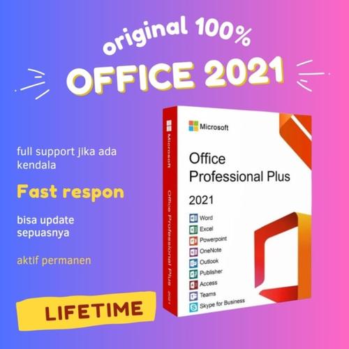 Promo Microsoft Office 2021 Pro Professional Plus Original Lisensi ...