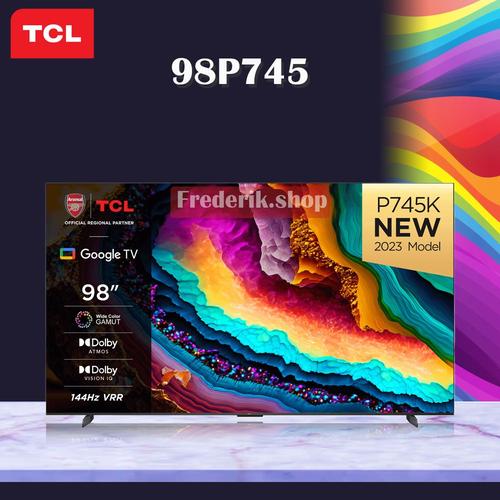 Jual TCL 98P745 4K UHD Smart Google TV w/ 144Hz VRR & Dolby Atmos Onkyo ...