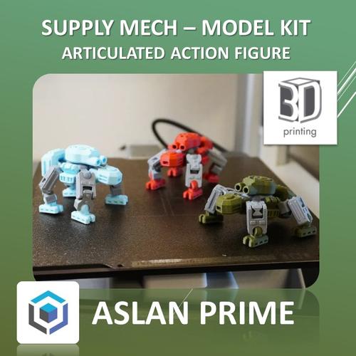 Jual SUPPLY MECH MECHA TANK MODEL KIT POSEABLE JOINTED ACTION FIGURE 3D ...