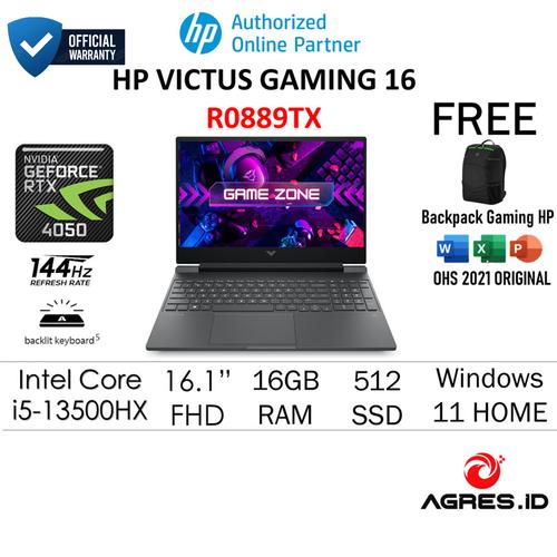 Promo Laptop HP VICTUS 16 R0889TX Core i5 13500HX RTX4050 6GB/ 16GB ...