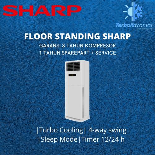 Promo AC Sharp Floor Standing 5 PK R32 GSA48ACY / GSA 48ACY Cicil 0% 3x ...