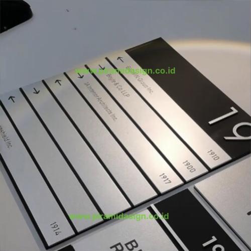 Jual Sign Directory Floor Lantai Petunjuk Fasilitas - Dgn magnet - Kota ...
