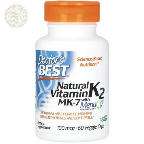 Jual habatussauda Doctor's Best Vitamin K2 MK7 100mcg isi 60 veggie ...