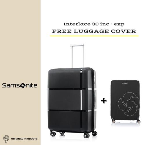 Jual SAMSONITE INTERLACE Spinner 81cm /30 Inc Koper Ultralight Bagasi ...