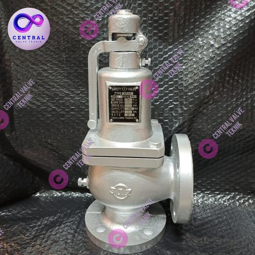Jual Safety valve 4" Inch 317 Cast Iron Flane Jis 10K Lever DN100 ...