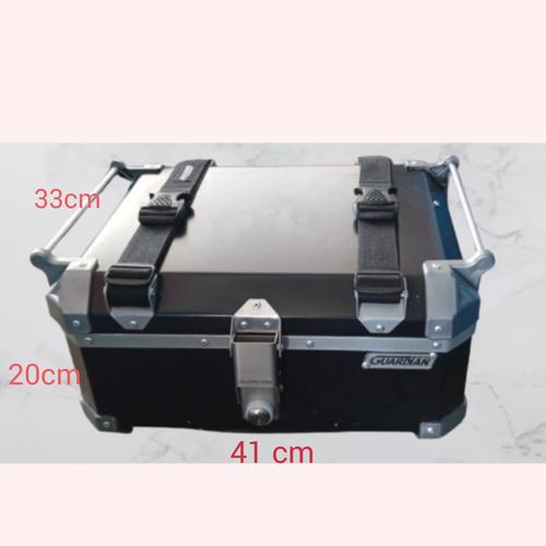 Jual Box Bok Motor Panier Alumunium Topbox 22L Guardian adventure ...