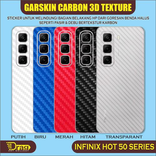 Promo Sticker Garskin Karbon INFINIX HOT 50 4G 5G 50 Pro Plus + Skin ...