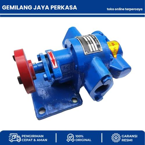 Jual Pompa Gear Pump KCB-55 Pompa Transfer Cairan Kental 55LPM Gear ...
