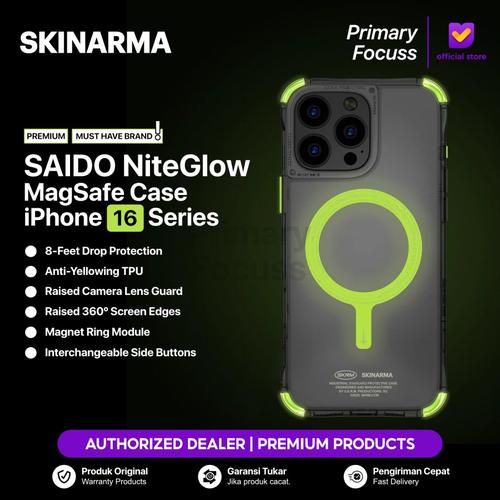 Promo SKINARMA Case iPhone 16 Pro 16 Pro Max SKINARMA Saido Series Nite ...