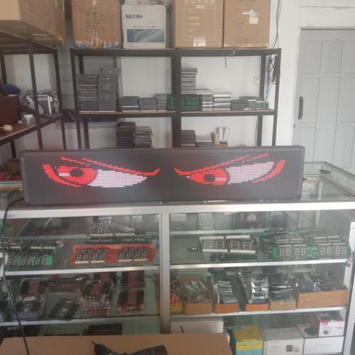 Jual Running Text RGB ( p5 indor ) Animasi mata bergerak - Kota ...