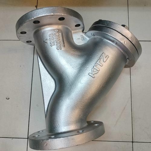Jual Y Strainer valve flange Kitz 4" inch JIS 10K cast iron / Y strainer kitz 4" JIS 10K ...