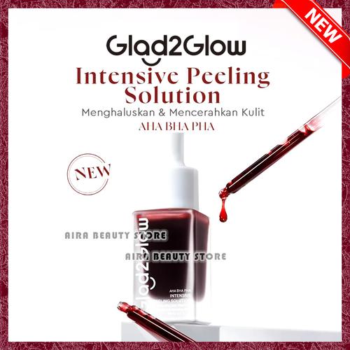 Promo Glad2Glow Peeling Solution 15mI | Serum Peeling G2G Wajah Kulit ...