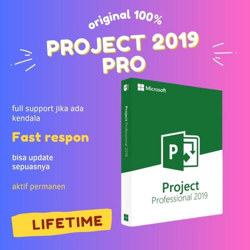Promo Microsoft Project 2019 Pro Professional Plus Original Lisensi ...