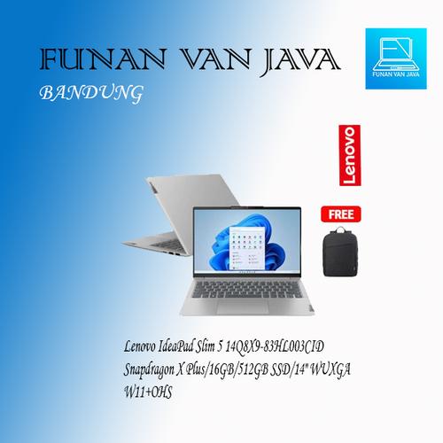 Jual Lenovo IdeaPad Slim 5 14Q8X9-83HL003CID/Snapdragon X Plus/16GB ...