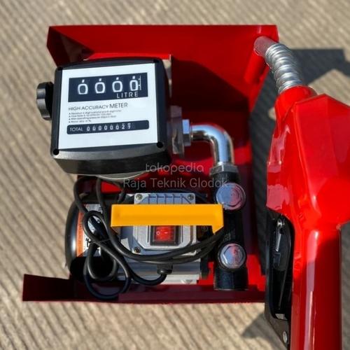 Jual Pompa Transfer Solar Fuel Pump Dispenser 220V Flowmeter Solar 1 ...