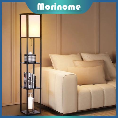 Jual Floor Lamp Shelf rack Lampu Lantai Rak ruang tamu minimalis Nordic ...