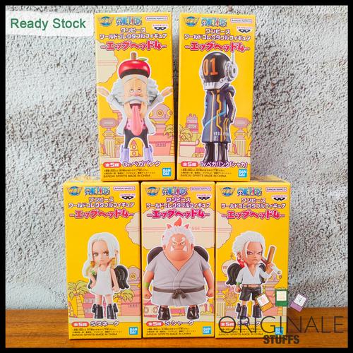 Jual WCF One Piece Egghead 4 Figure Japver Original (Vegapunk S-Snake S ...
