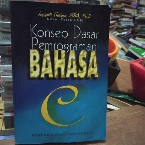 Jual original konsep dasar pemrograman bahasa C - Jakarta Selatan ... Jual original konsep dasar pemrograman bahasa C - Jakarta Selatan ...