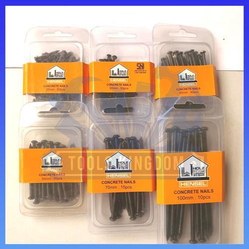 Jual Paku beton hitam HENSEL- Paku tembok hitam - Concrete nail black ...